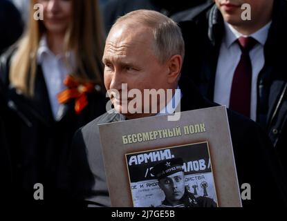 VLADIMIR SPIRIDONOVICH PUTIN, father of Vladimir Putin Stock Photo - Alamy