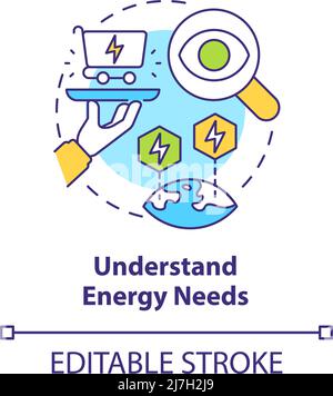 Understand business needs concept icon Stock Vector Image & Art - Alamy