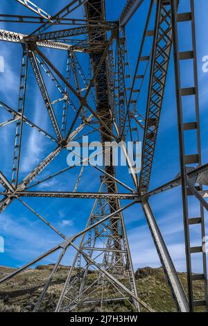 Joso High Bridge at Lyons Ferry State Park, WA Stock Photo - Alamy