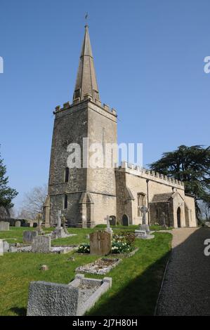 St Faith Church, Shellingford, Oxfordshire Stock Photo - Alamy