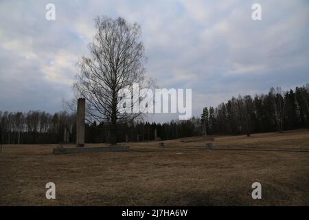 Khatyn Memorial Complex in Khatyn, Belarus, where in March1943 a ...