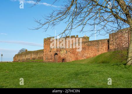 Carlisle Castle, at over 900 years old, has been home to many ...
