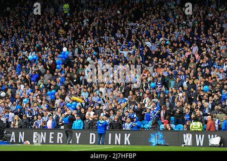 Sheffield Wednesday fans sing away Stock Photo - Alamy