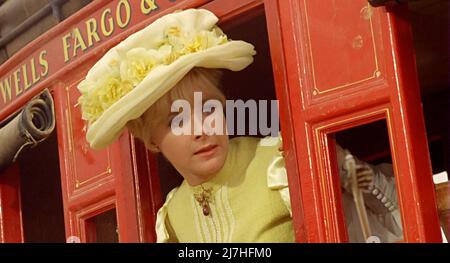 London.UK. Angela Douglas in a scene in (C) Anglo-Amalgamated/Warner ...