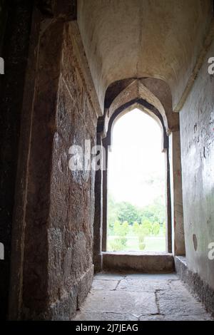 Antique type window of an Indian fort Stock Photo - Alamy