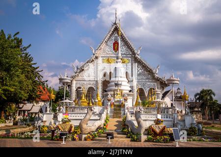 Wat Chiang Rai in Lampang, Thailand Stock Photo - Alamy