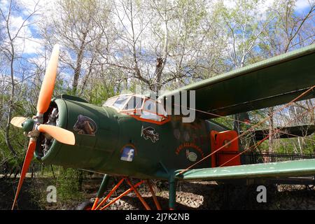 Soviet era Antonov AN-2 biplane, NATO classification ‘Colt’, at ...