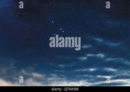 Reticulum constellation, Cluster of stars, Reticle constellation, The ...