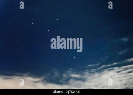 Octans Star Constellation, Night Sky, Constellation Lines Octans ...