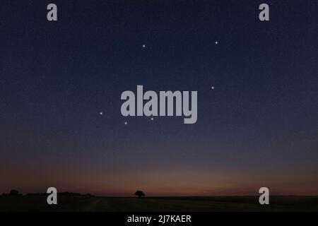 Tucana constellation, Cluster of stars, Toucan constellation Stock ...