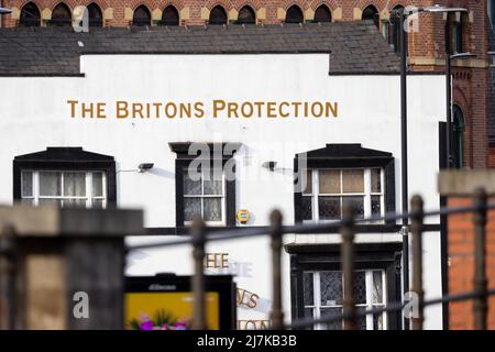 britons protection pub manchester Stock Photo - Alamy