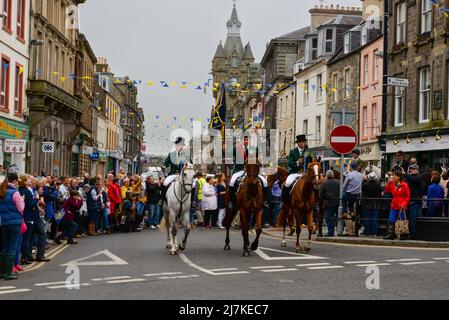 Hawick Common Riding in the Scottish Borders Stock Photo - Alamy
