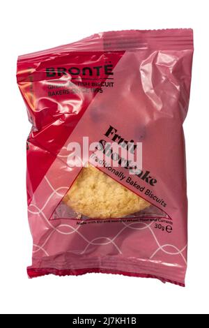 Packet of Bronte Fruit Shortcake biscuits traditionally baked Biscuits ...