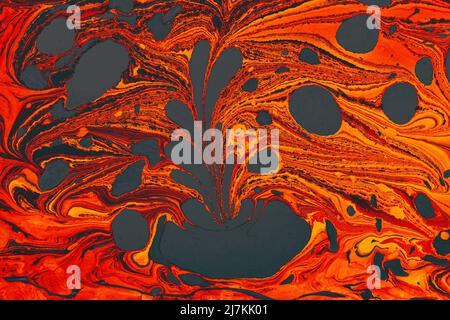 Abstract marbling floral pattern for fabric,tile design. background ...