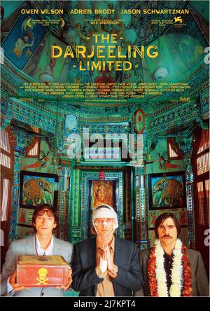 OWEN WILSON, JASON SCHWARTZMAN, ADRIEN BRODY, THE DARJEELING LIMITED ...
