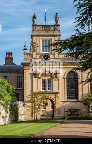 Trinity College Oxford Durham Quadrangle Stock Photo - Alamy