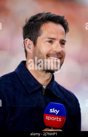 Sky Sport's pundit Jamie Redknapp after during the Premier League match ...