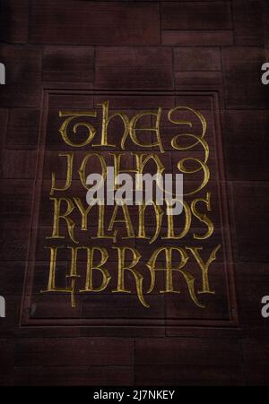 John Rylands Research Library, Manchester Stock Photo - Alamy