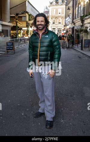 Game of Thrones and Holby City actor, Christian Vit, out and about in ...