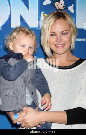 LOS ANGELES - DEC 11: Malin Akerman, Sebastian, sister, niece at the ...