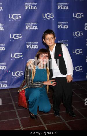 SANTA BARBARA - FEB 1: Elena Hazanov, Sacha Hazanov at the Santa ...