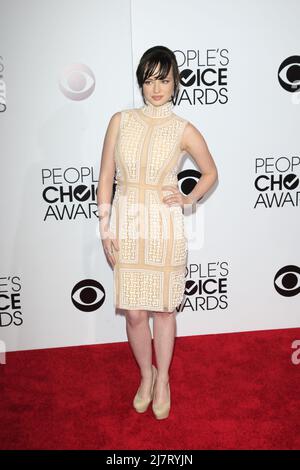 LOS ANGELES - JAN 8: Ashley Rickards at the People's Choice Awards 2014 ...