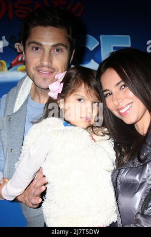 Eric Winter, Roselyn Sanchez, Sebella Rose Winter at 'The Secret Life ...