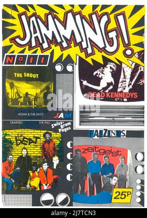 vintage music magazine cover Stock Photo - Alamy