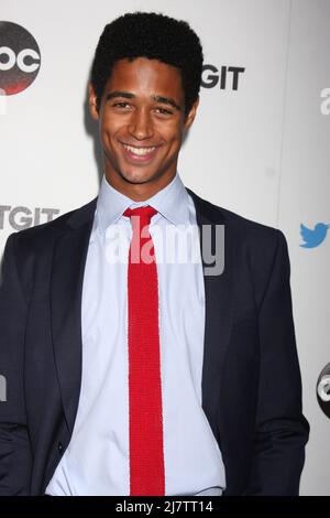 LOS ANGELES - SEP 20: Alfred Enoch at the TGIT Premiere Event for Grey ...