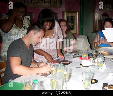 LOS ANGELES - AUG 1: William deVry, fans at the William deVry Fan Club Event at the California ...
