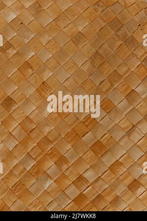 Brown braided reed texture. Closeup background Stock Photo - Alamy