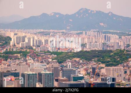 Seoul. 10th May, 2022. The cityscape of Seoul, May 10, 2022 : A general ...