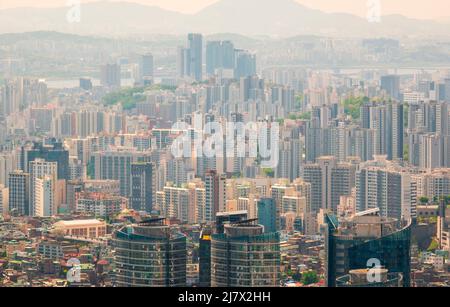 Seoul. 10th May, 2022. The cityscape of Seoul, May 10, 2022 : A general ...
