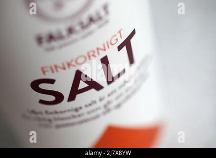 Salt from Falksalt Stock Photo - Alamy