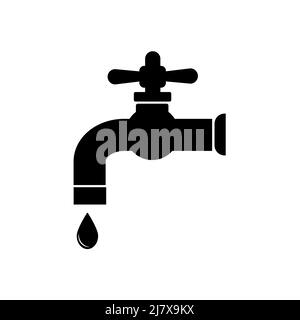 faucet water sink tap bathroom vector seamless pattern Stock Vector ...