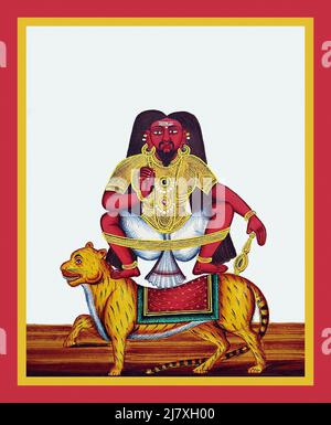 One of the nine nathas Stock Photo - Alamy