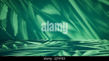 Blank colorful wall background and hard falling shadow. 3D rendering ...