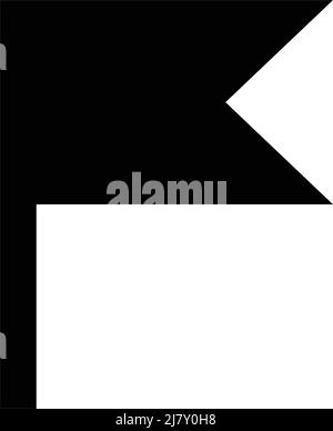 Flag GPS pin vector icon. Navigation sign. Graph symbol for travel and ...