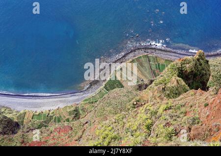 Madeira Cabo Girau Stock Photo - Alamy
