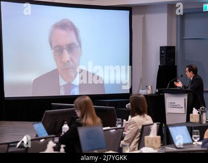 Josh Bryson, the lawyer representing the family of victims Peter and ...