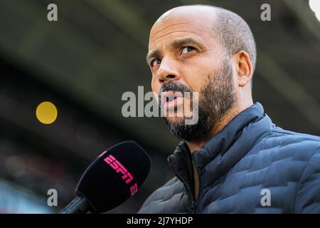 UTRECHT - AZ Alkmaar coach Pascal Jansen during the Dutch Eredivisie ...