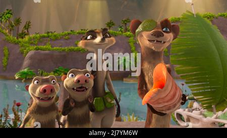 THE ICE AGE ADVENTURES OF BUCK WILD, US character poster, from left ...
