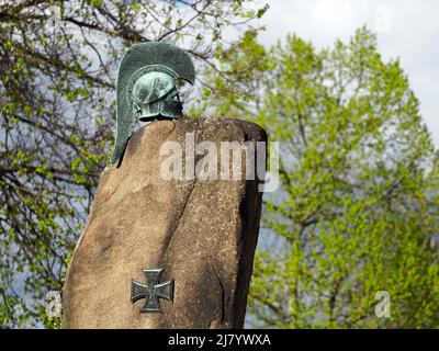 Teltow, Germany. 26th Apr, 2022. Residential and commercial buildings ...