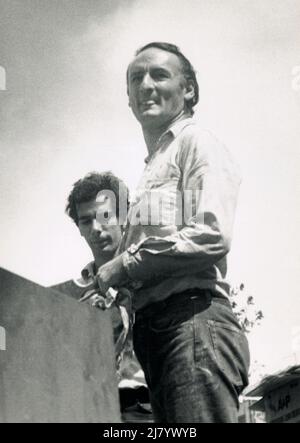 Larry Rivers Painting with Son, Lincoln Square, 1963 Stock Photo - Alamy