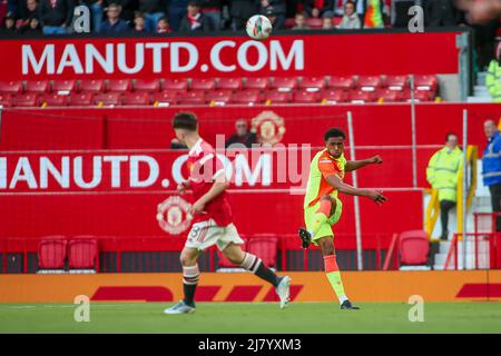 Manchester, UK. 11th May, 2022. Pharrell Johnson #5 of Nottingham ...