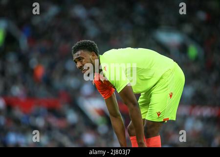 Manchester, UK. 11th May, 2022. Pharrell Johnson #5 of Nottingham ...