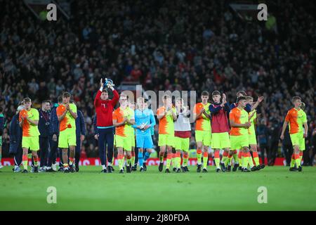 Manchester, UK. 11th May, 2022. Pharrell Johnson #5 of Nottingham ...