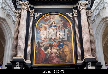 The Assumption of the Virgin aka Assumption of the Holy Virgin by painter Peter Paul Rubens ...