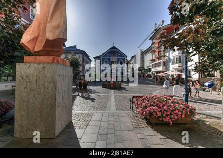 Ortisei, Italy - Aug 14, 2021: Beautiful landscape of Saint Anthony's ...