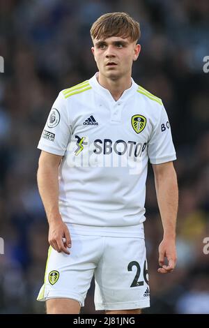 Lewis Bate of Leeds during the Premier League 2 Division 1 match ...